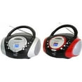 Supersonic Portable Audio System MP3/CD Player with USB/AUX Inputs & AM ...
