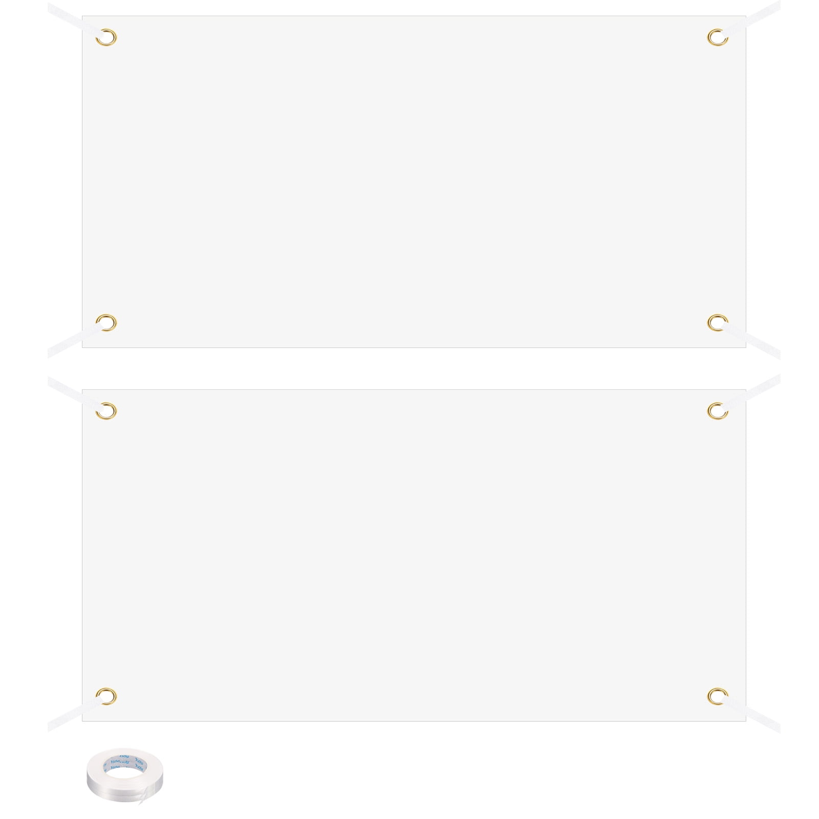 Click here for Unique Bargains Vinyl Blank Banners Signs To Decor... prices