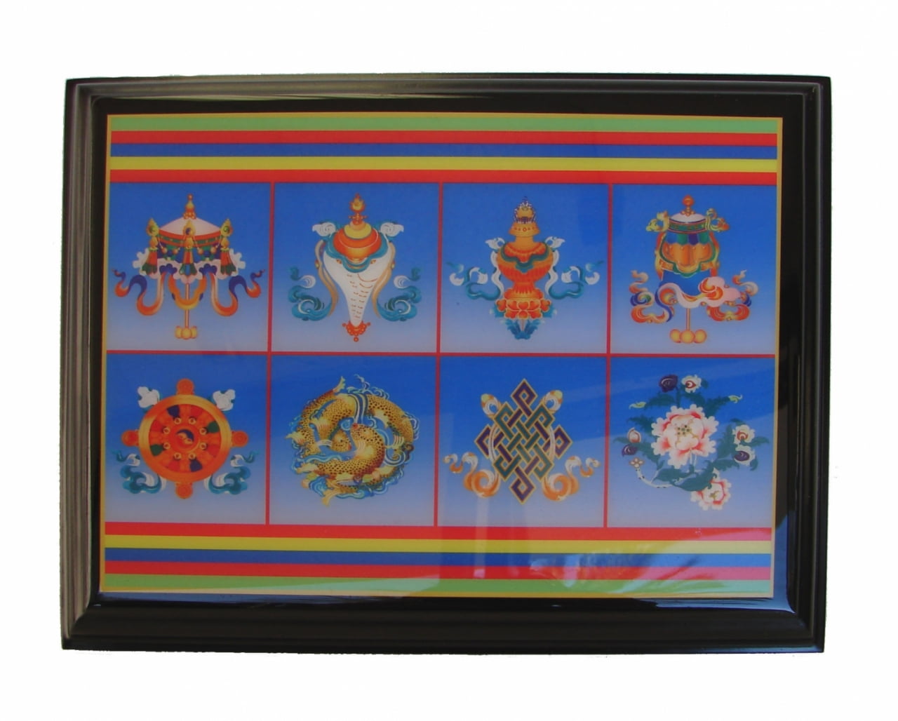 Eight Auspicious Symbols Plaque - Walmart.com