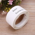 125pcs/roll Home kitchen Food Storage Labels Refrigerator Freezer ...