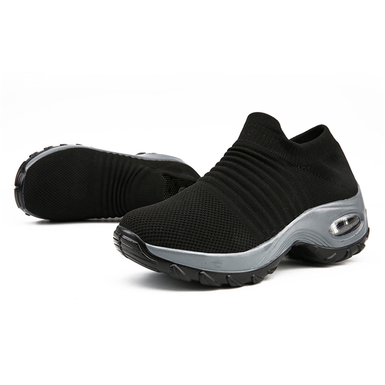 Linenghs Women's Air Cushion Fashion Sneaker Breathable Comfortable ...