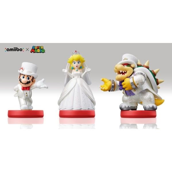 Click here for Nintendo Amiibo - Mario/Peach/Bowser (Wedding 3-Pa... prices
