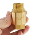Brass Spring Loaded Check Valves 3/4 Inch Threaded Connection for Pump ...