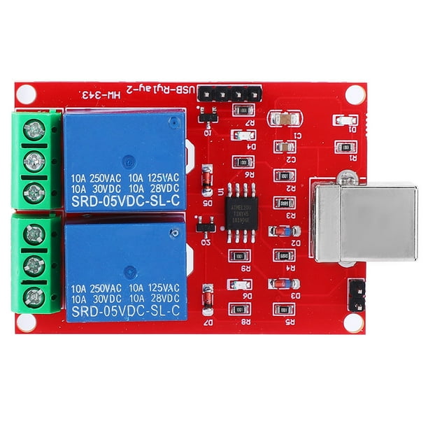 Relay Module,5V USB Control Switch USB Relay Module Switch V Relay ...