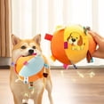 Ball for Dogs Large Inflatable Pet Toy Tear Puppy Football with Handle ...