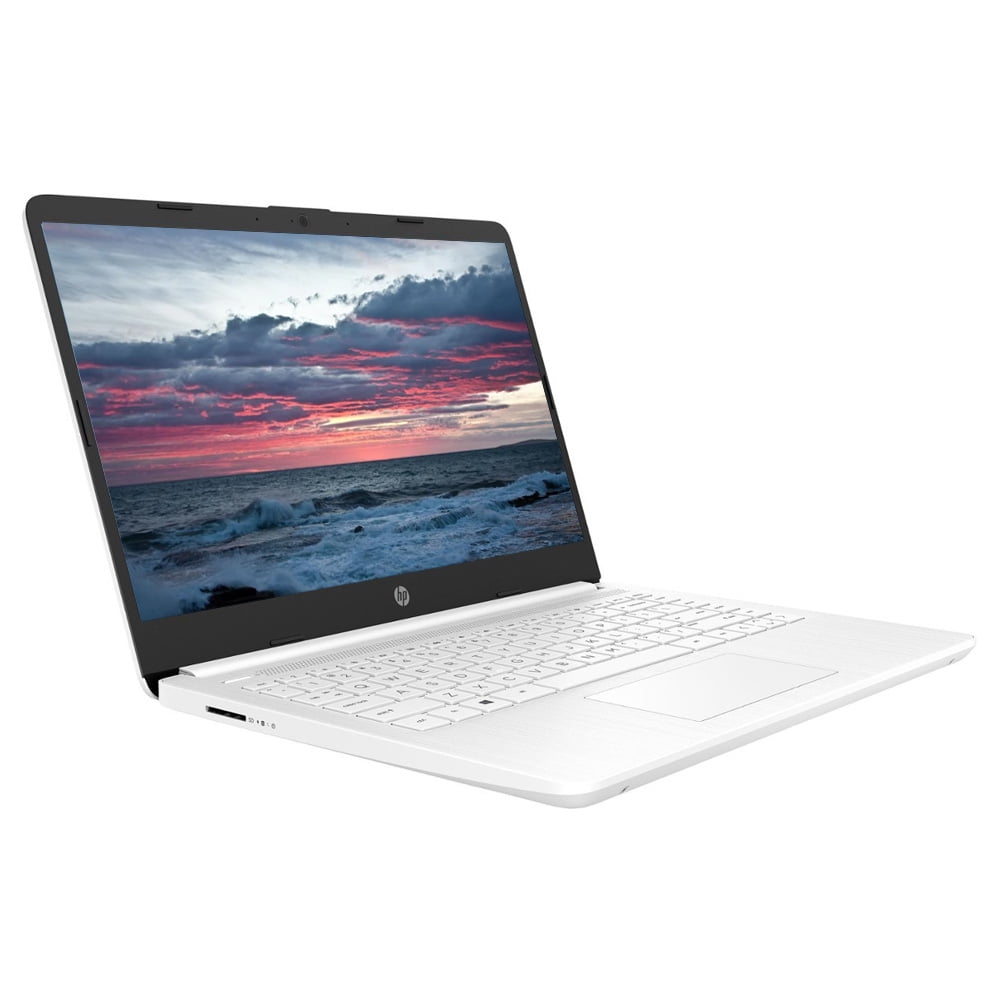 Laptop HP 14-dq0052dx Celeron 4GB 64GB 14" Blanco | Walmart en línea