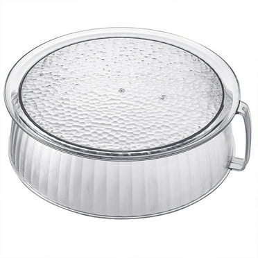 Youngever 2 Pack 12 Inch Plastic Microwave Splatter Covers, Reusable ...