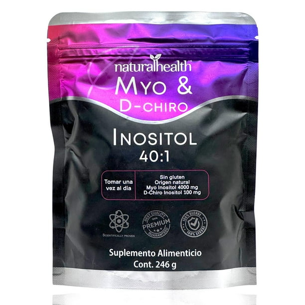 Myo & D-Chiro Inositol 40:1 Natural 246 g Natural Health | Walmart en línea