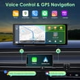 Portable Wireless Apple CarPlay and Android Auto Screen for Car, 10.26 ...