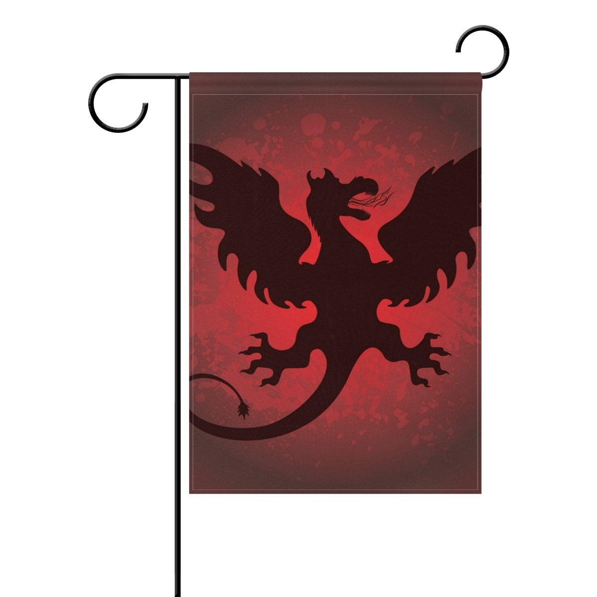 POPCreation Texture Fire Dragon Garden Flag Summer Ocean Sea Sunset ...