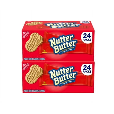 Nabisco Nutter Butter Single Serve Cookies, 1.9 Ounce (Pack of 24 ...