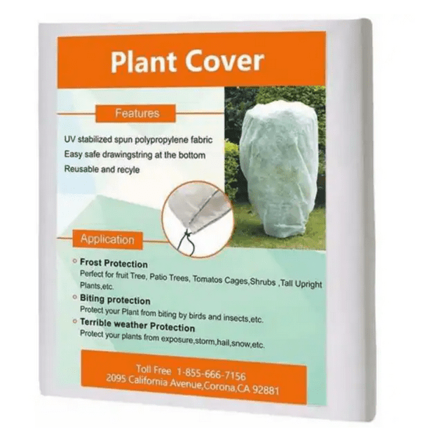 1.5 oz. 39 in. W x H 39 in. Plant Cover Plant Protection Cover for ...