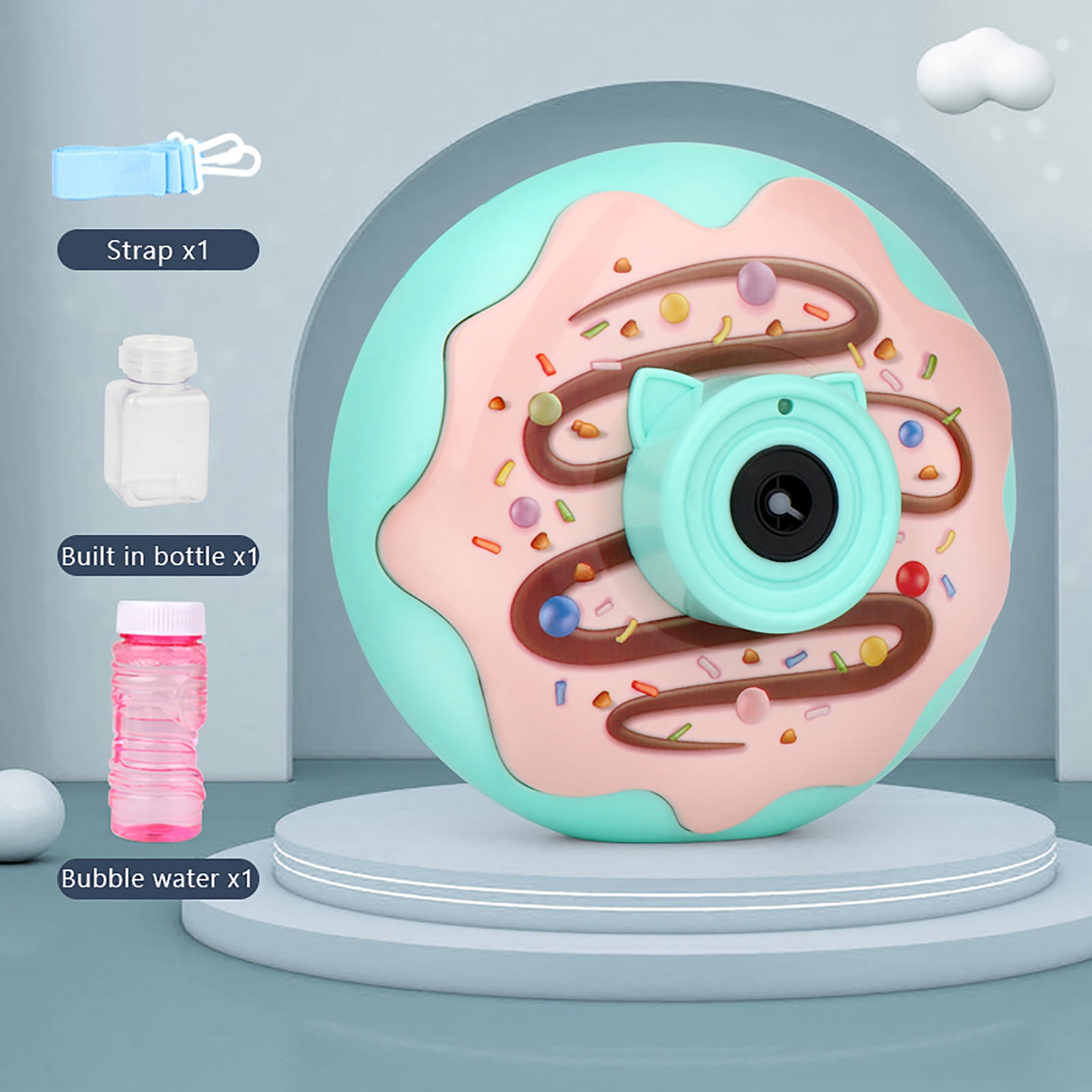 Click here for Egnmcr Childrens Light Music Donut Bubble Camera O... prices