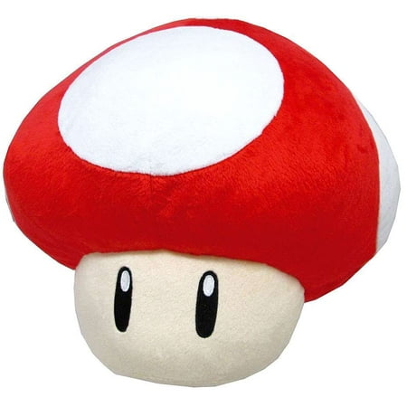 Super Mario Bros Super Mushroom Plush Pillow - Walmart.com