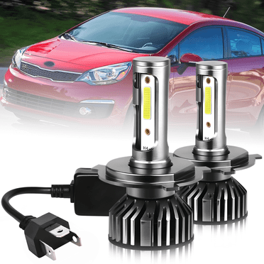 QUAYUB 2x H15 Led DRL Headlight High Beam Bulbs 715 Bright White 6000k ...