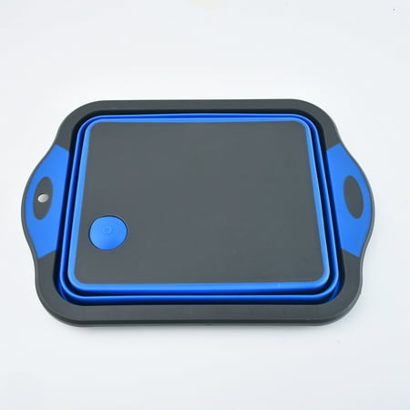 Foldable Multi-Function Chopping Board with Built-in Colander Portable ...