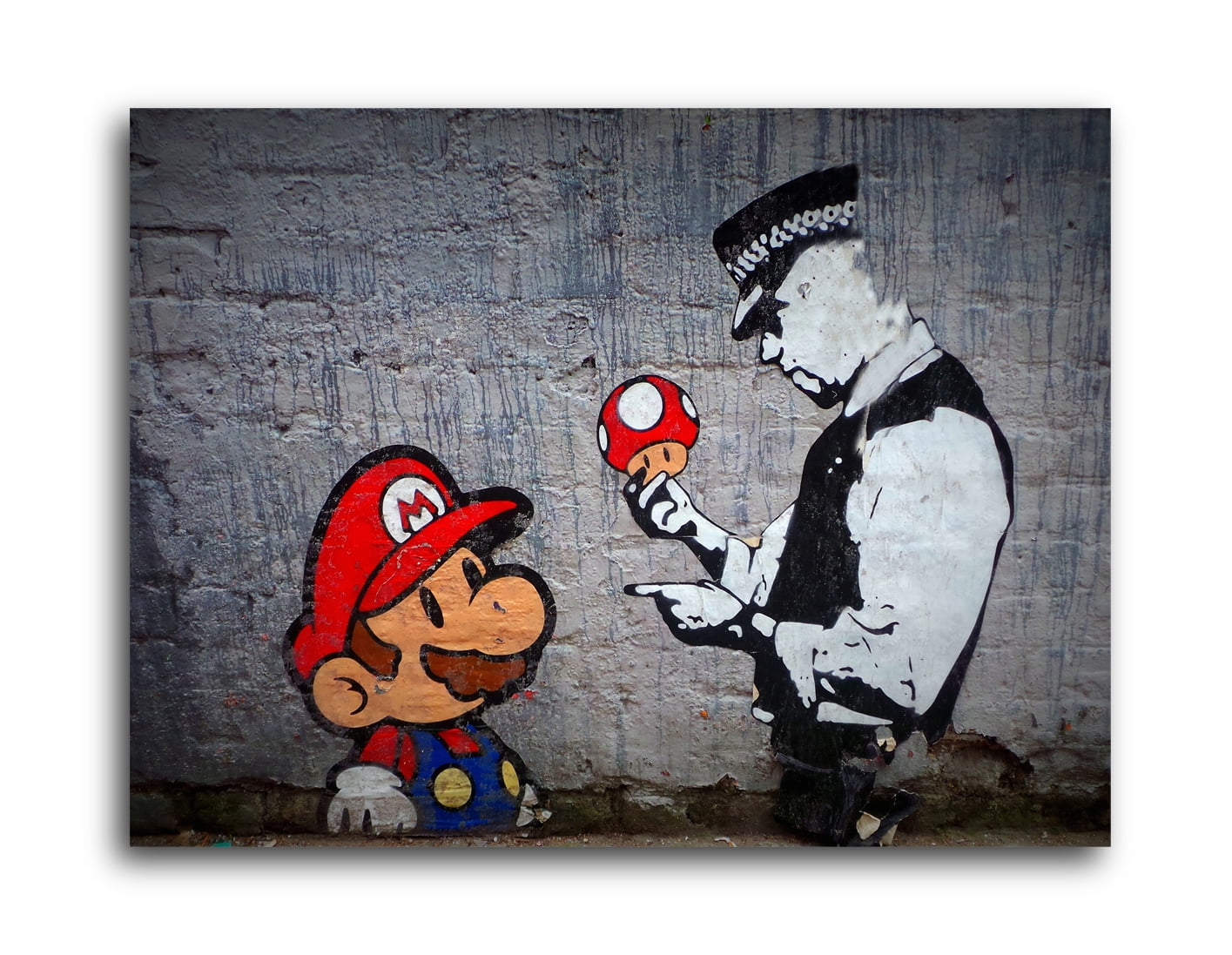 Art & Collectibles Abstract Super Mario World Art Print Prints Digital ...