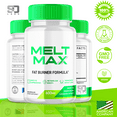 Melt Max Advanced Burner Formula Capsules Natural Energy and Fitness ...