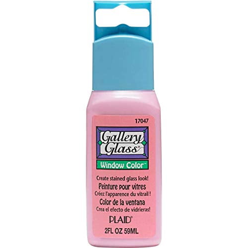 Plaid Gallery Glass Window Color in Assorted Colors (2 oz), 17047, Rosy ... Plaid Gallery Glass Window Color in Assorted Colors (2 oz), 17047, Rosy ...