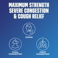 Mucinex Fast-Max Severe Congestion & Cough Medicine, OTC Sinus/Nasal ...