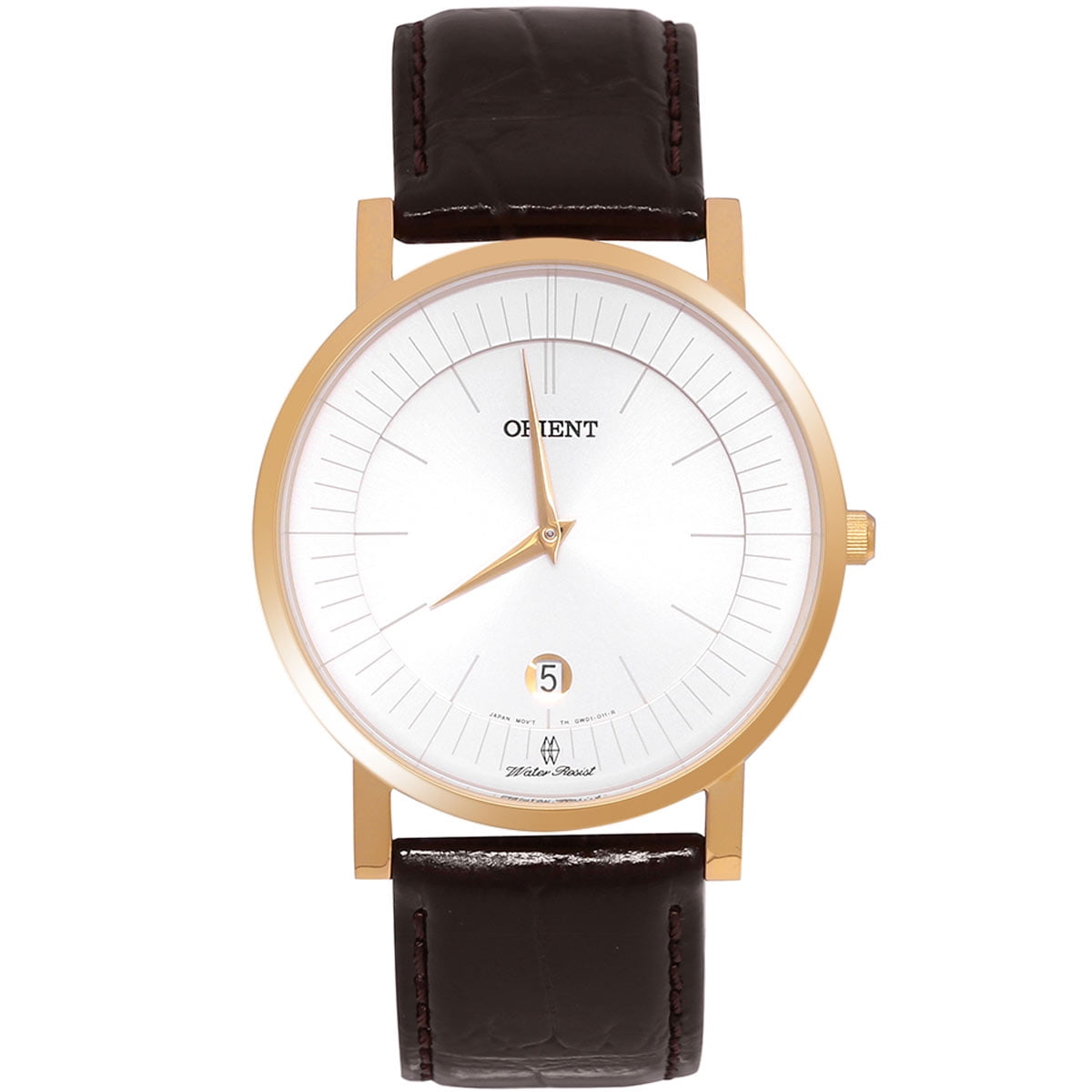 Orient FGW01008W0 Men's Classic White Dial Quartz Strap Watch - Walmart.com
