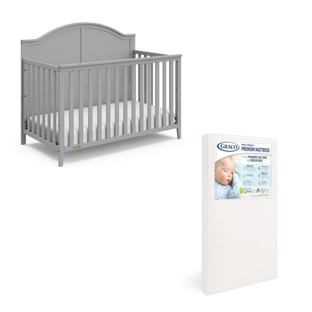 Paquete Nursery Essentials para cuna y colchón Wilfred de Graco, color ...