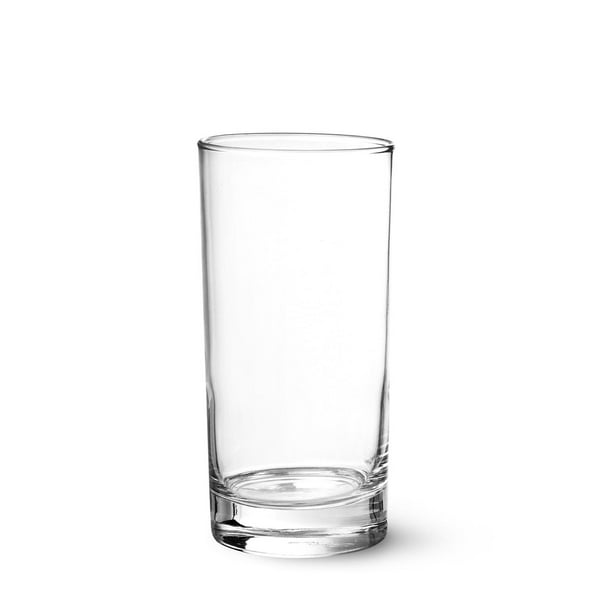 Vaso Liso de Cristal Crisa 310ml 12 Piezas Fondo Grueso | Bodega ...