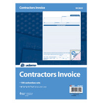Adams 8.5 x 11 Inch Contract Form, White with Attorney-Approved Content ...