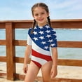 Afdoent Girls One Piece Swimsuits Kids Printed Swimsuits For Girls Cute ...