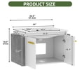 Uforic 24 Inch Floating Bathroom Vanity with Sink, Wall Mounted Modern ...