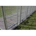 Single Large 2' X 4' Raised Dog Kennel Run Flooring Panel Gray ...