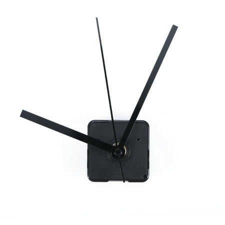 DIY Wall Clock silent frameless drawing movement pointer set (Black ...