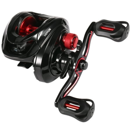 Baitcasting Reel 9+1BB 7.2:1 Baitcast Fishing Reel Magnetic and ...