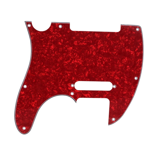 Red Pearl Pickguard 10 Holes for Electric Guitars - Walmart.ca