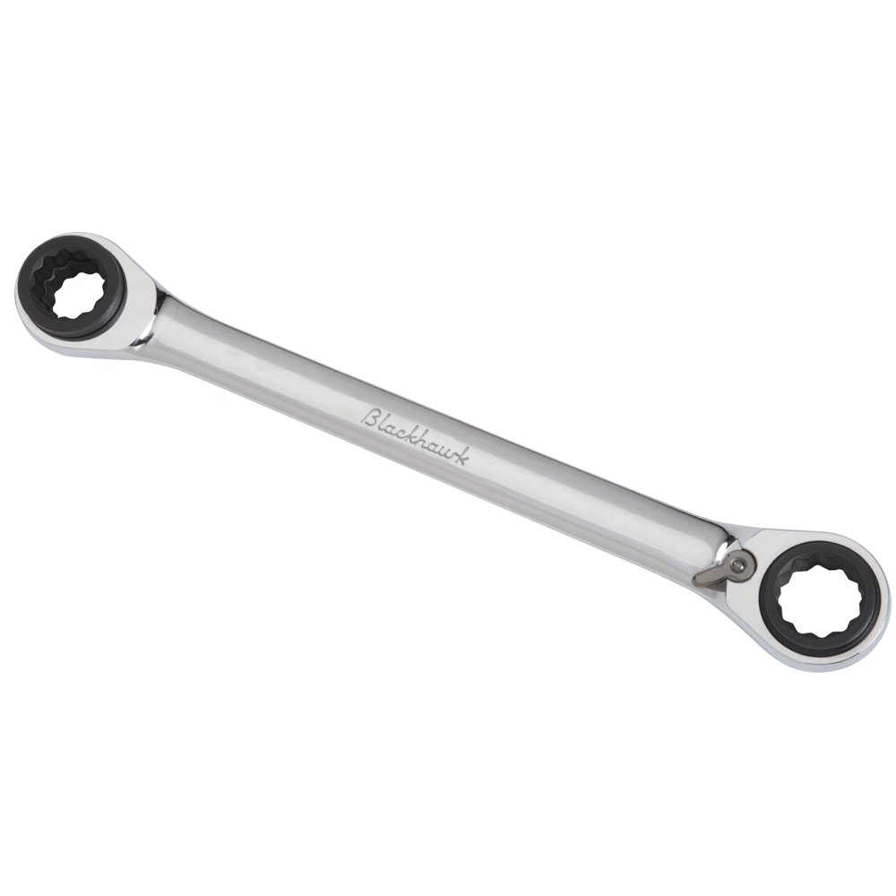 Blackhawk 4Box Ratcheting Wrench - 5/16, 3/8, 7/16, 1/2" - Walmart.com ...