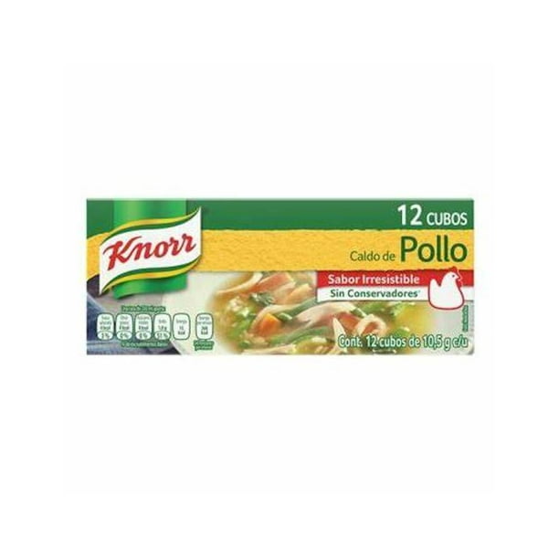 Pack de 72 Caldo de pollo Knorr suiza de 12 pzas Knorr suiza Bolsa ...