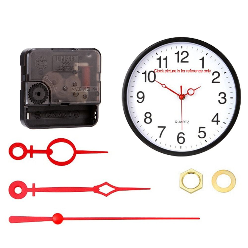 1 SET DIY Repair Kits Essential Replacement Tools Quartz Clock Parts ...