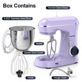 Free Shipping! Honinst Electric Stand Mixer with 6.5QT Stainless Steel ...