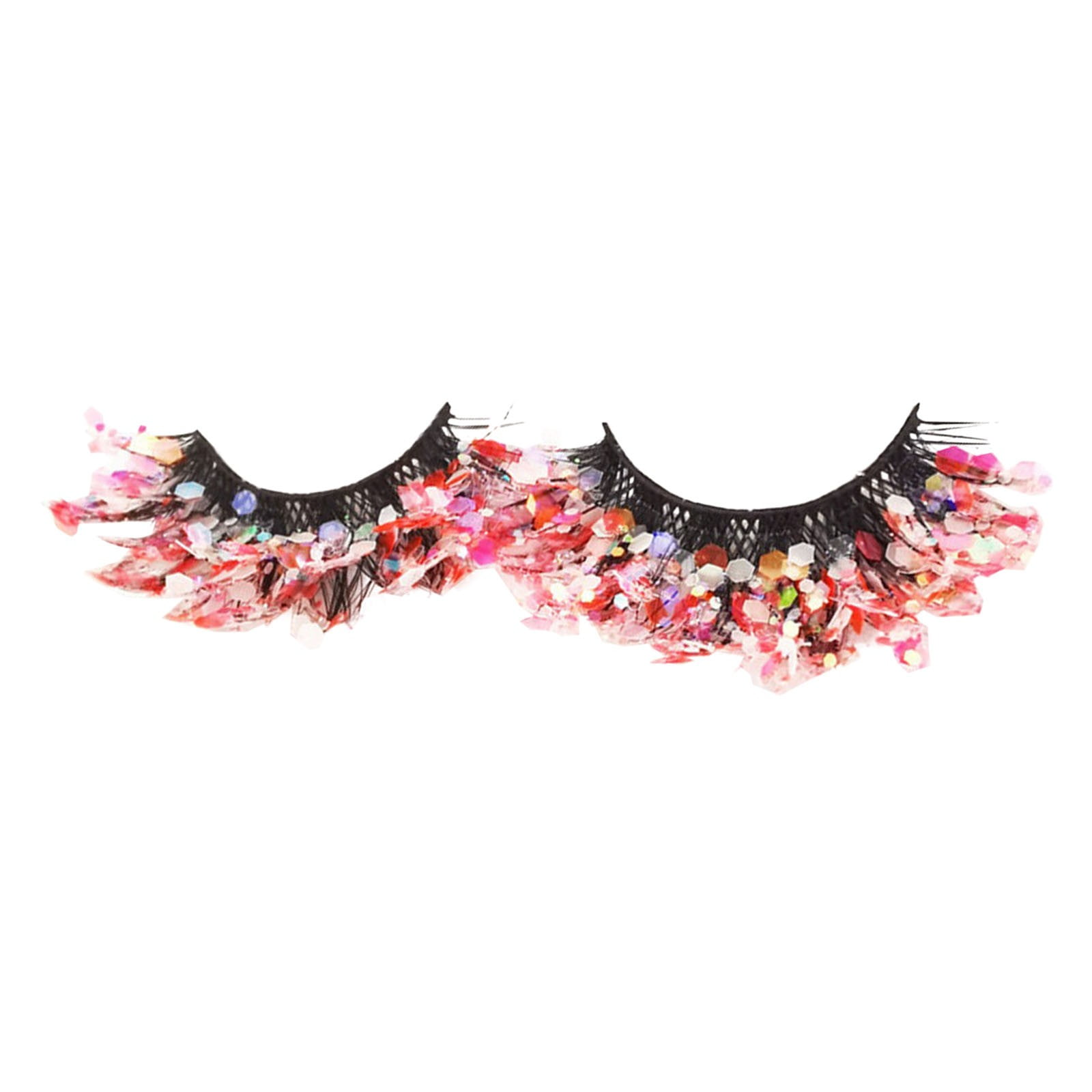 Glow In The Dark Pink Eyelashes