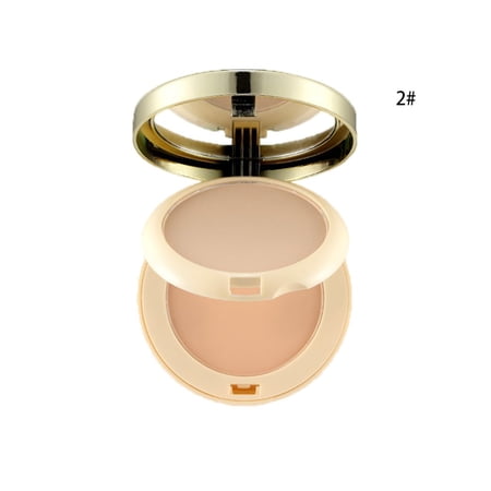 Bean_Double Layers Powder Shimmer Glitter Face Brighten Whitening ...