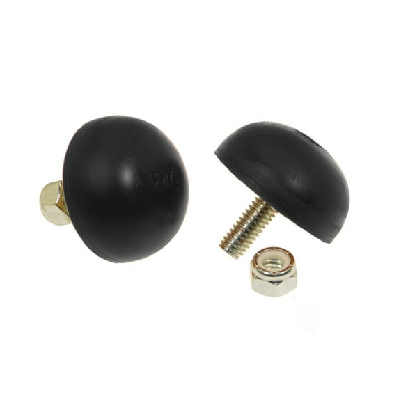 Prothane Universal Bump Stop 3/4 X 1 3/4 X 1 3/8 - Black - Walmart.com