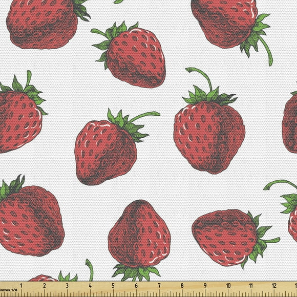 Strawberry Pattern Fabric