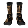 Four Seasons Universal Socks (2 Pairs) - Stylish Black Socks with ...