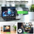 17.3" Portable DVD Player with Bluetooth Headphones, 15.4″ Wide-Viewing ...