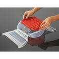 Lekue 3-4 Person Steam Case with Draining Tray and 10 Minute Cookbook ...