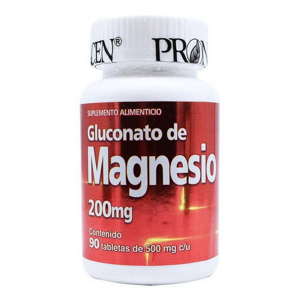 Gluconato De Magnesio 90 Tabs 200 Mg Pronacen | Bodega Aurrera en línea