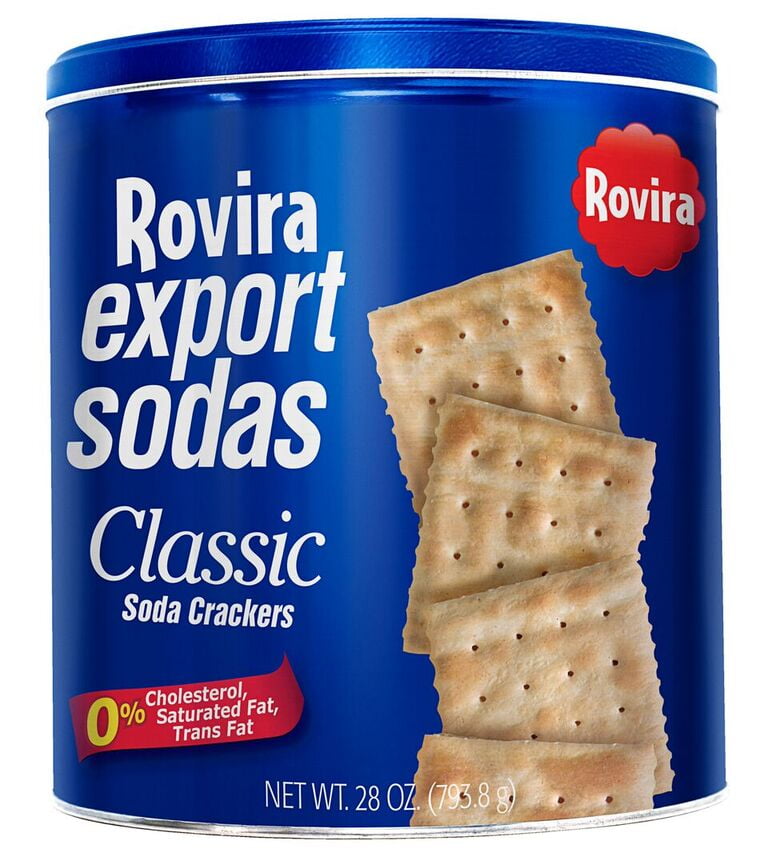 Rovira Export Sodas Classic Crackers, 28oz, Tin Can - Walmart.com