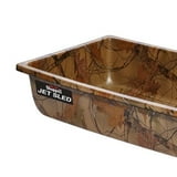 Shappell Jet Outdoor Utility Sled for Ice Fishing, Hunting, Camo ...
