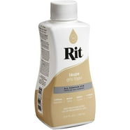 Rit All Purpose Liquid Dye, 8 Fl. Oz., Tan - Ideal for clothes, decors ...