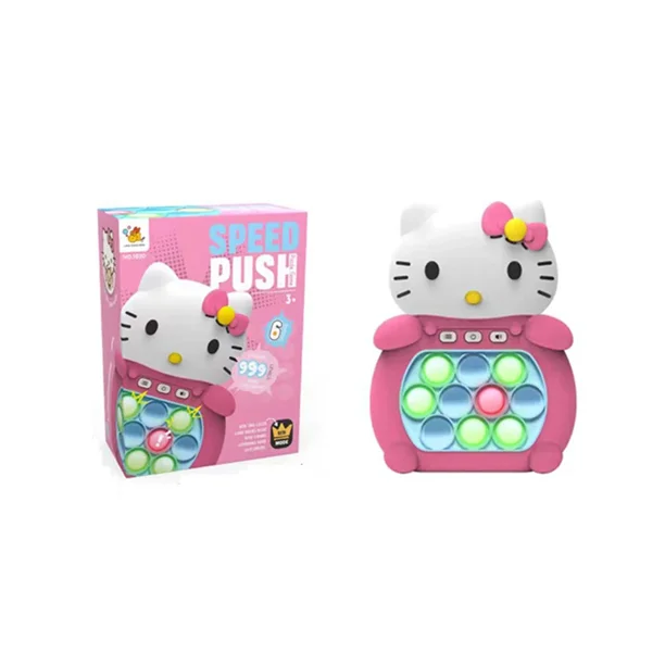 Disney Stitch Katie Cat Quick Push Game Console Upgraded Fingertip ...